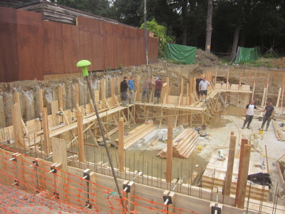 Waterproof Concrete kickers.