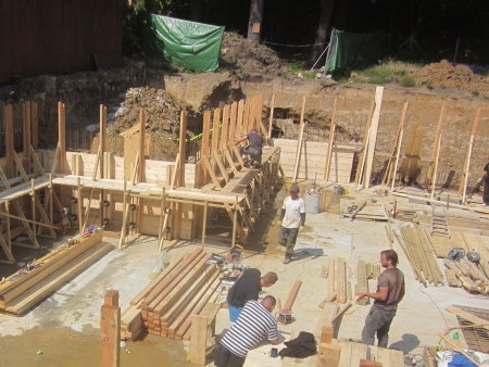 Waterproof Concrete kickers.